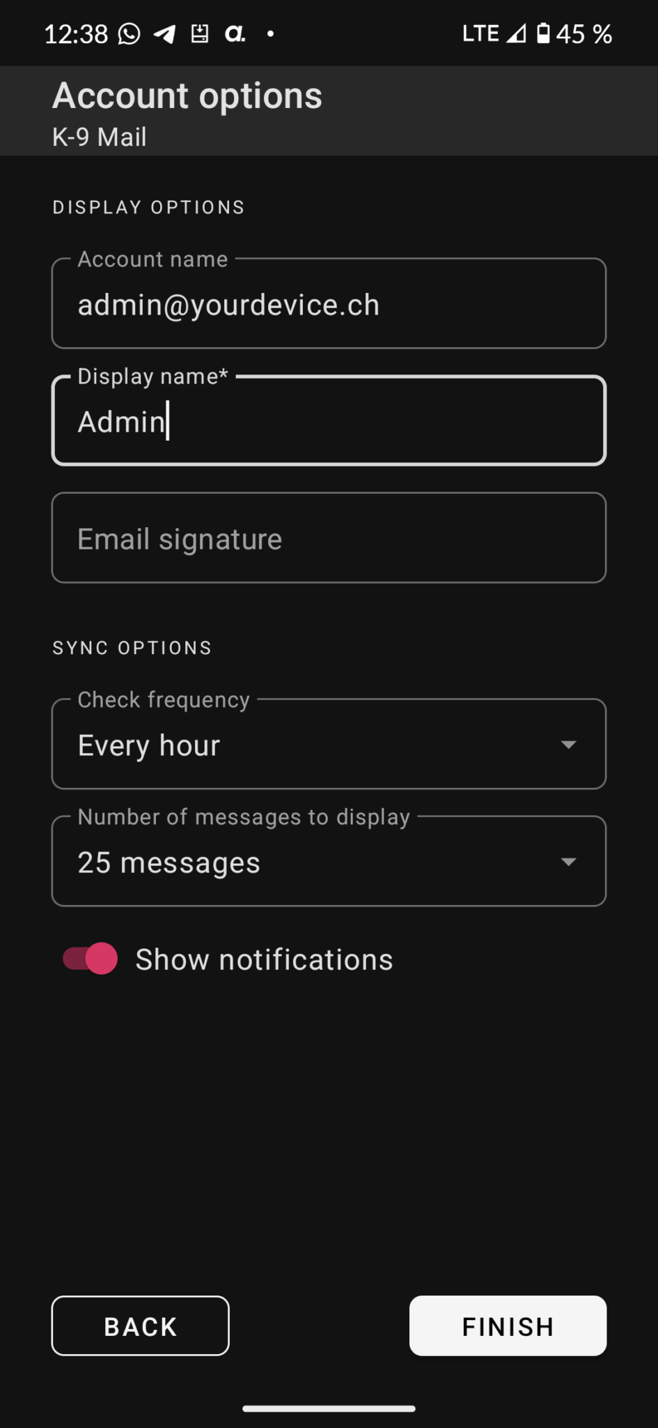 K-9 Mail App - Einrichtung und Anwendung
