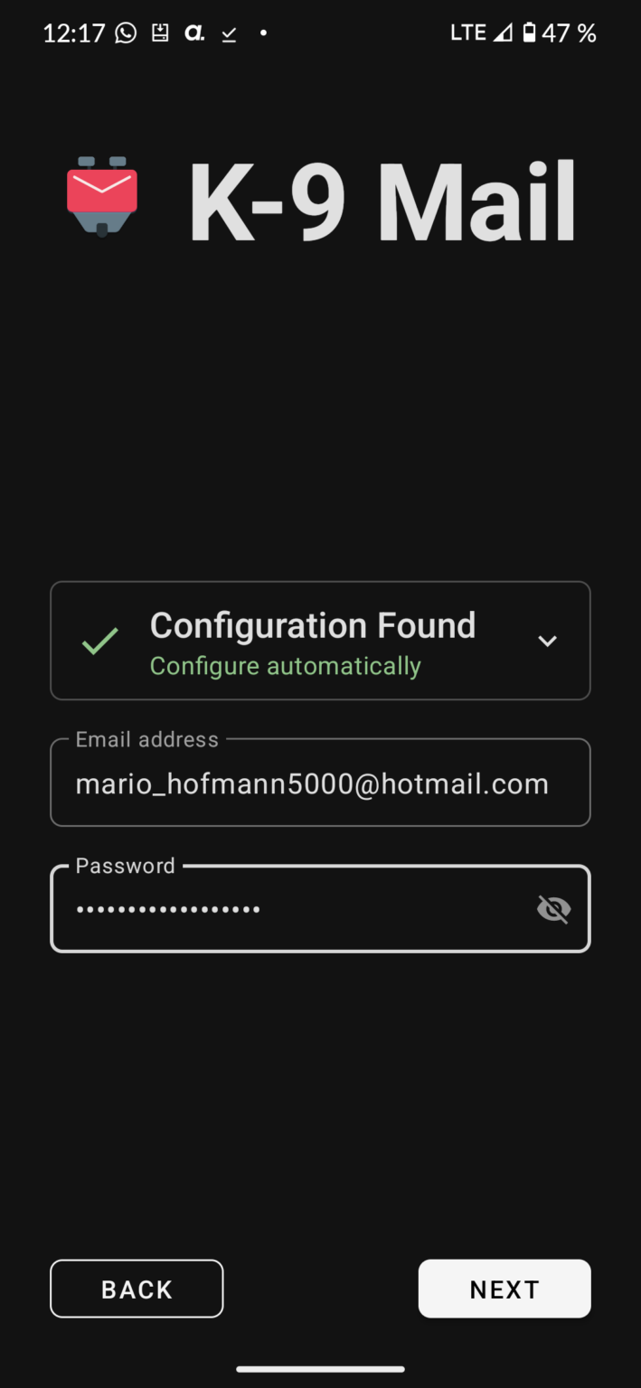 K-9 Mail App - Einrichtung und Anwendung