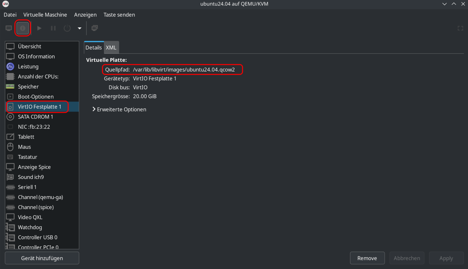VMs von VirtualBox oder Virt-Manager in Proxmox importieren