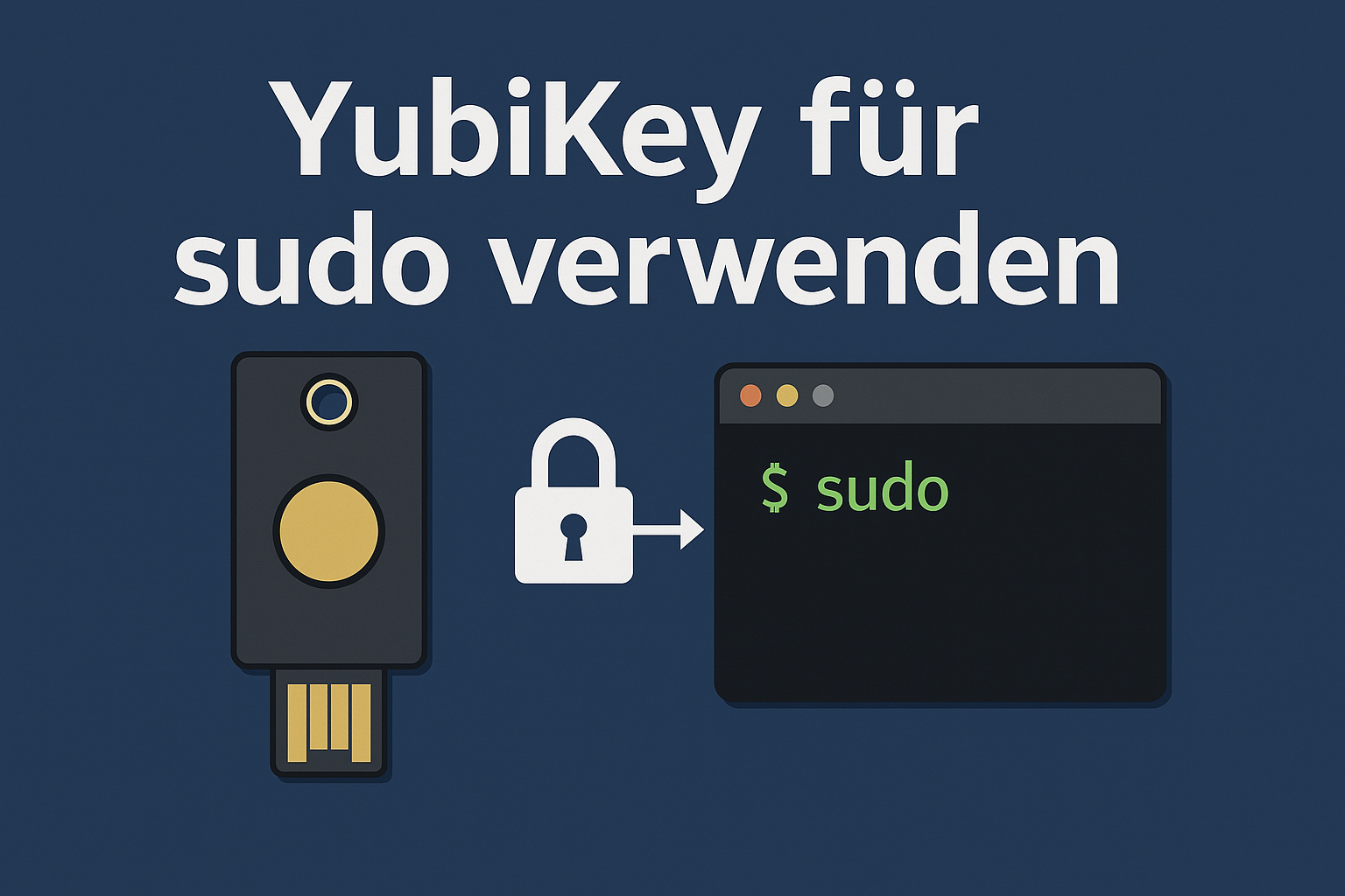 Sudo Befehle mit Yubikey unter Ubuntu Mint und Debian absichern