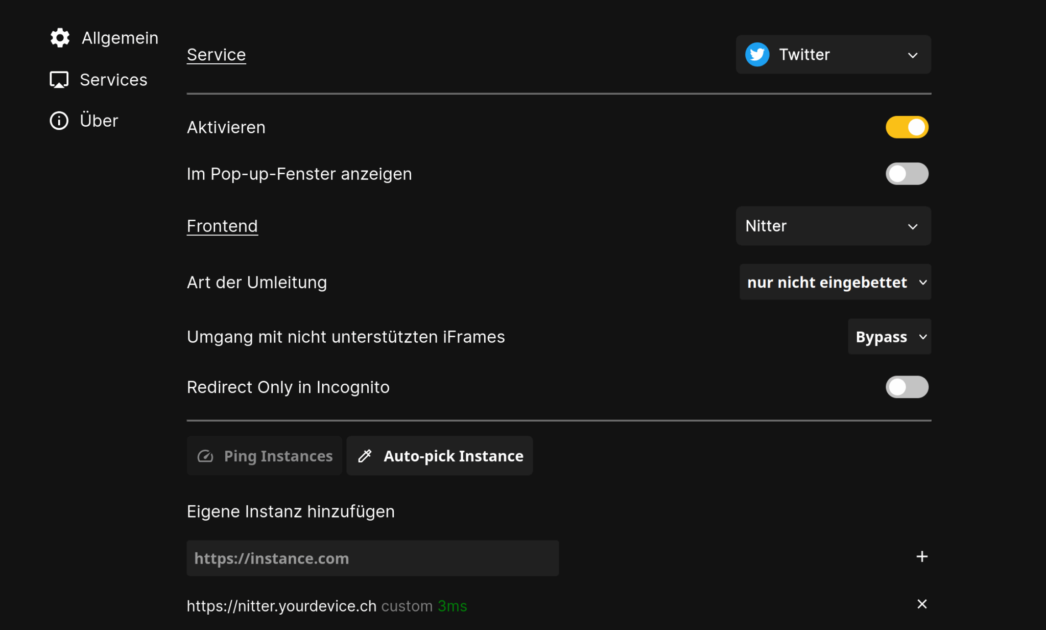 Nitter Twitter ohne Tracking Werbung oder Anmeldung